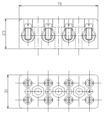 Ceramic Terminal Blocks - High Temperature